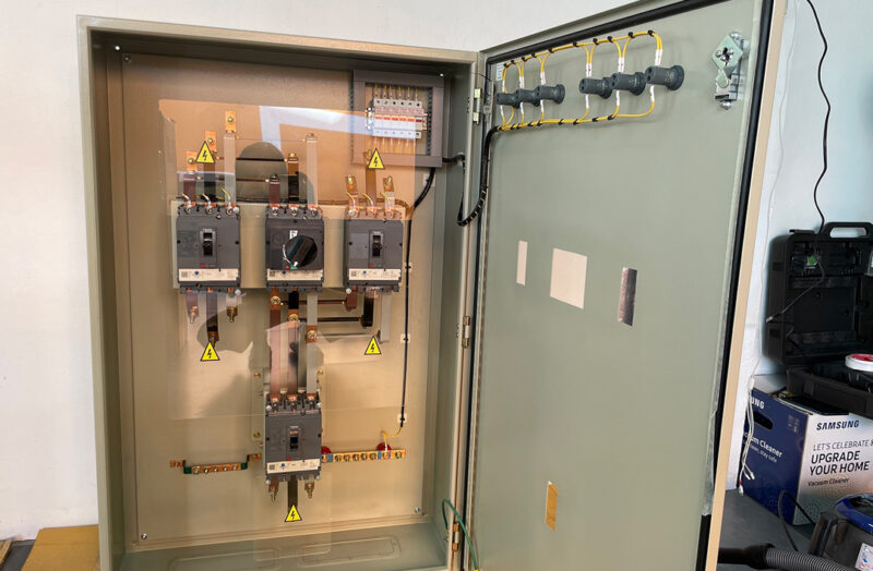 รับประกอบตู้ DB Panel - N.S.SWITCHBOARD AND SERVICE CO.,LTD