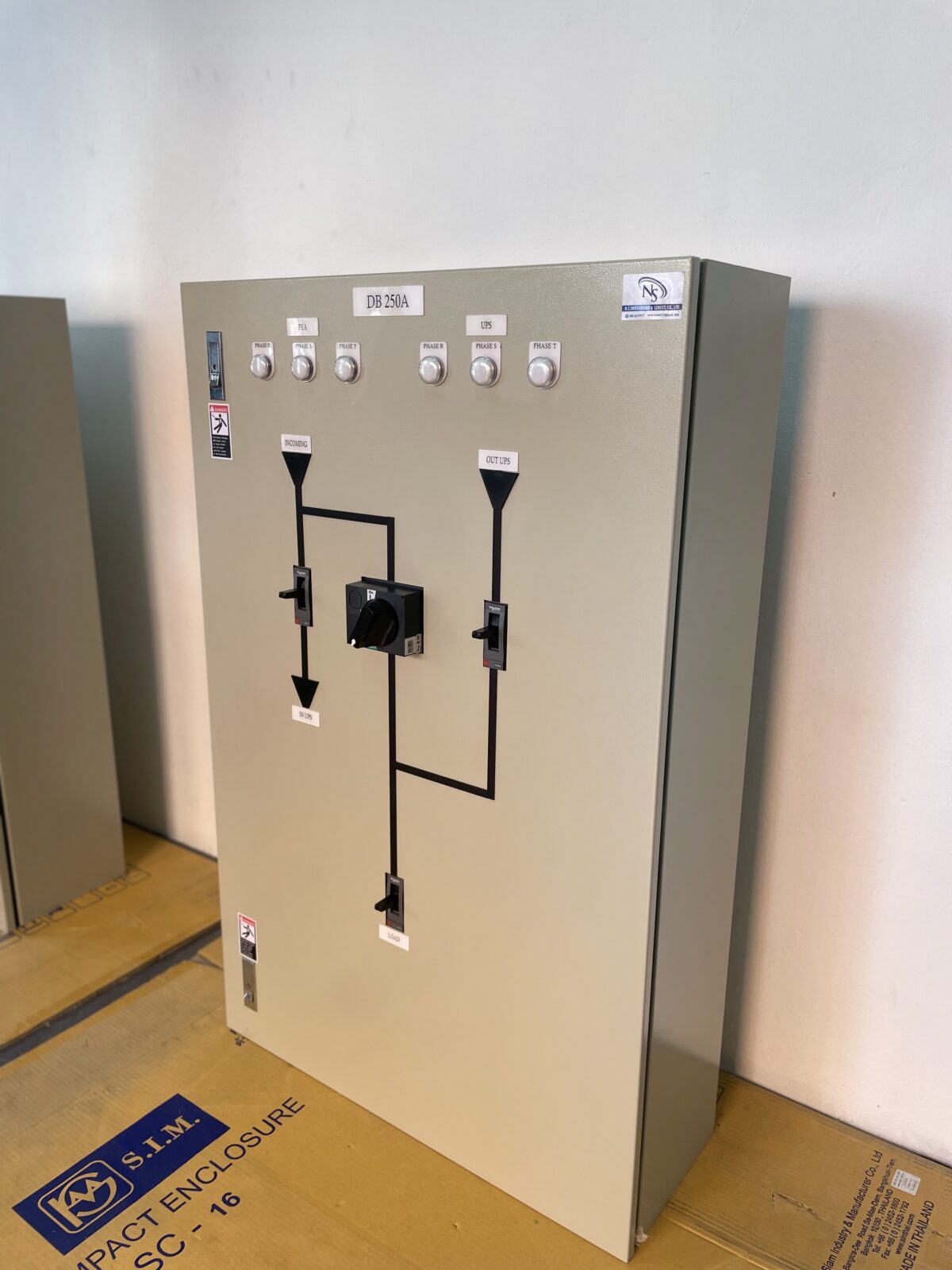 รับประกอบตู้ DB Panel - N.S.SWITCHBOARD AND SERVICE CO.,LTD